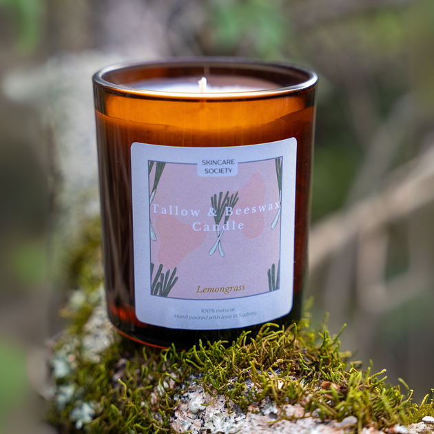 Why Tallow Candles Are the Ultimate Eco-Friendly Glow – Skincare Society